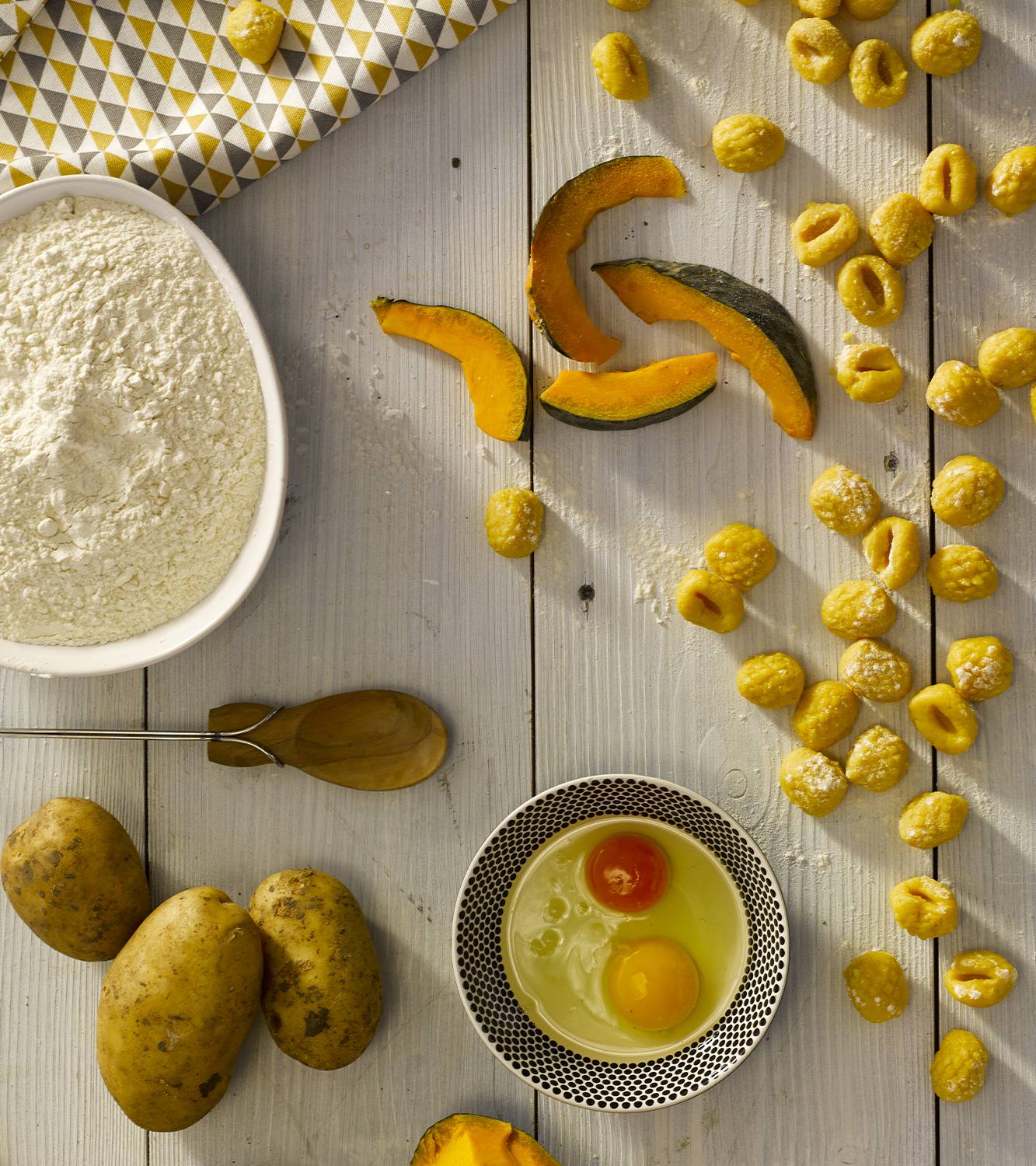 Potato gnocchi with pumpkin - mamma emma